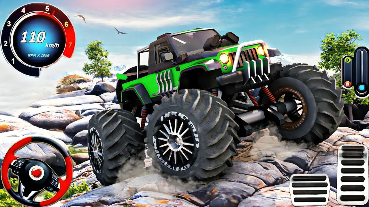 Offroad Monster Truck Driving Simulator 3D - Real Monster Truck Derby ...