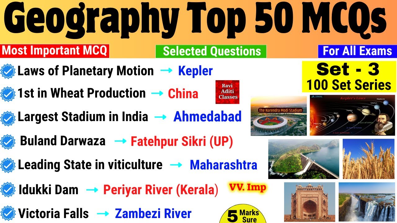 Geography Top 50 Questions For All Competitive Exams Indian Geography geography-top-50-questions-for-all-competitive-exams-indian-geography