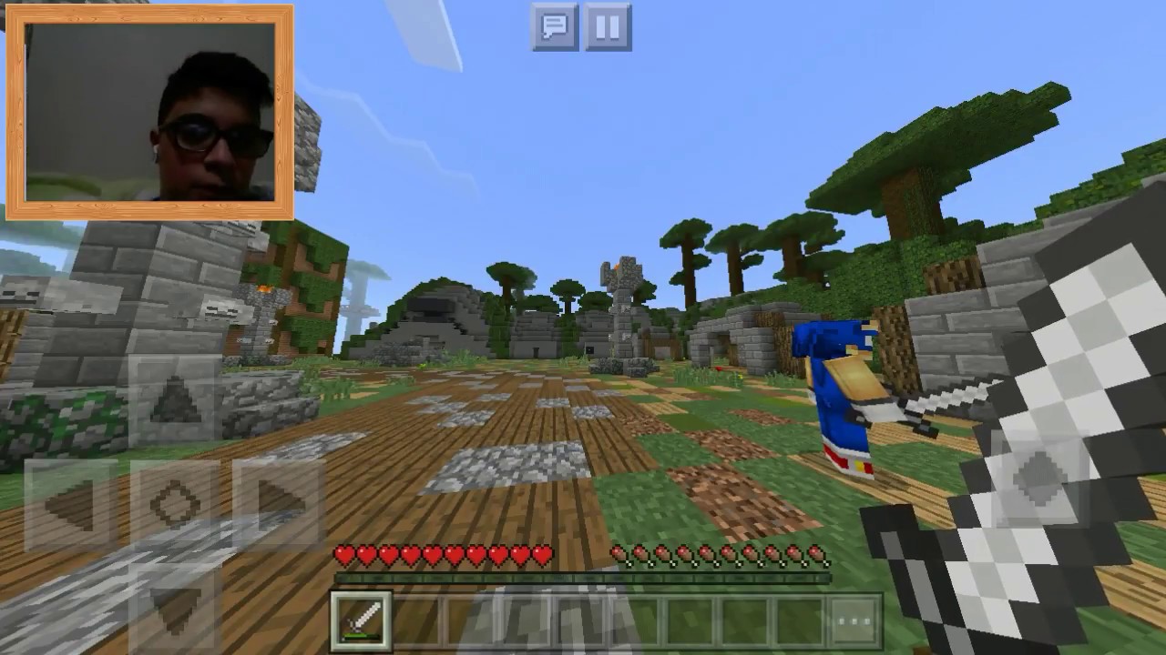 VIRAMOS O SONIC PvP Minecraft [JONDROIID] - YouTube