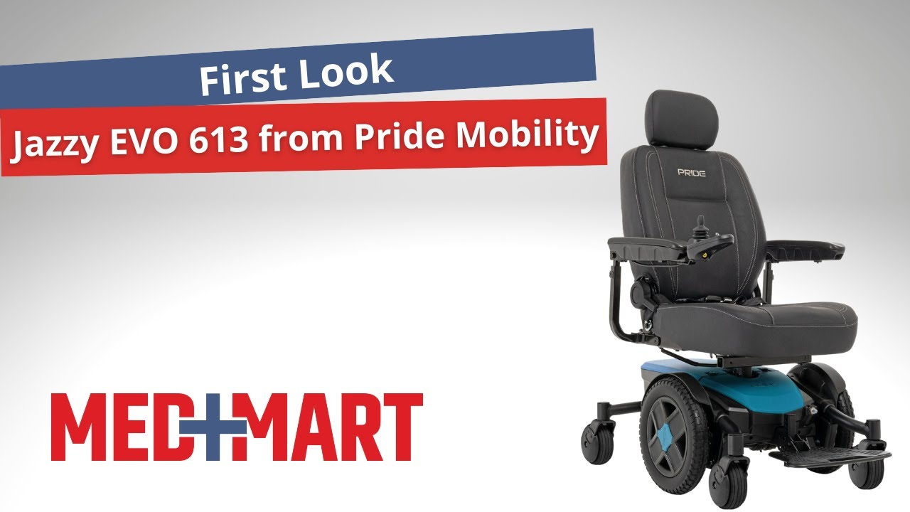 Jazzy EVO 613 Li First Look at the Newest Power Chair from Pride ...