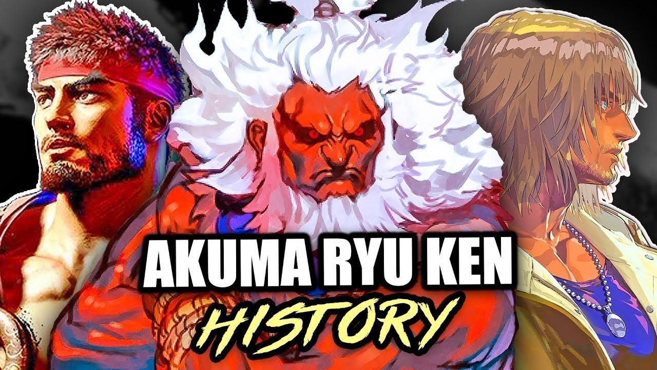 STREET FIGHTER 6 the FULL Story of Akuma Ryu and Ken - YouTube