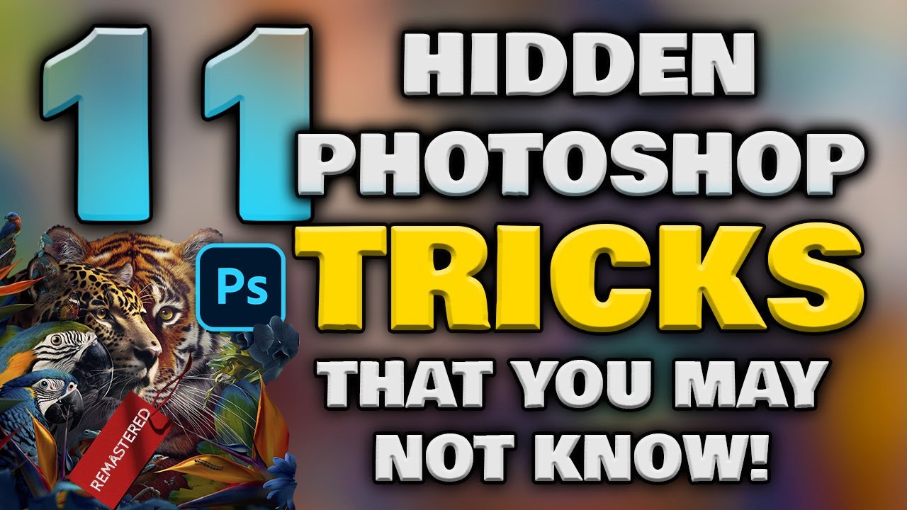 11 Hidden Photoshop Tips You Probably Didn't Know! Photoshop for ...