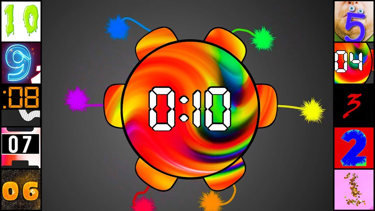 Countdown Numbers from 10 [EPISODE 4] - YouTube