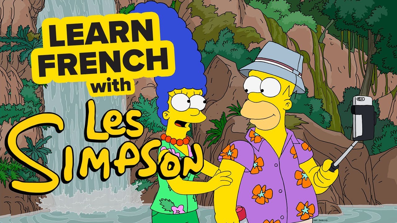 Learn French with TV Shows: The Simpsons at Costa Rica - YouTube