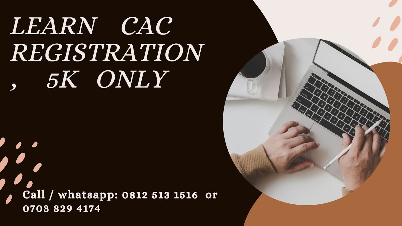 Learn CAC registration with 5k only - YouTube