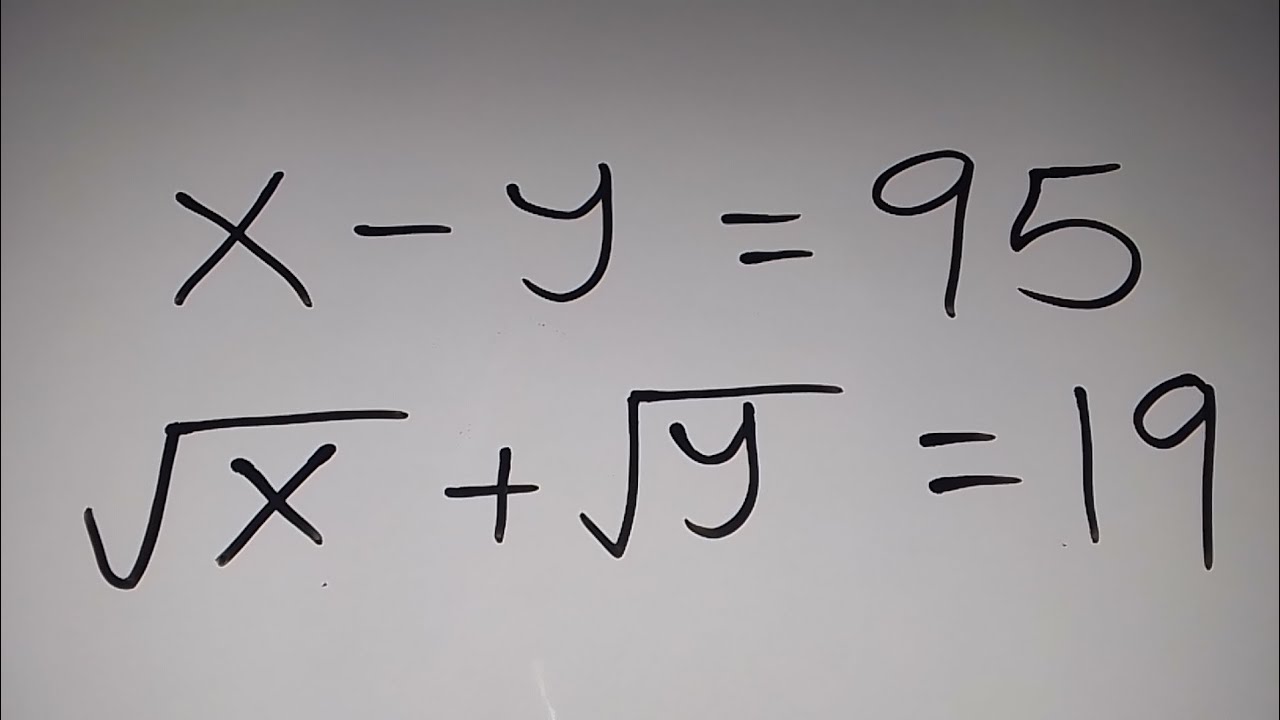 Crack the Challenge: Solve this Fascinating Math Olympiad Algebra ...