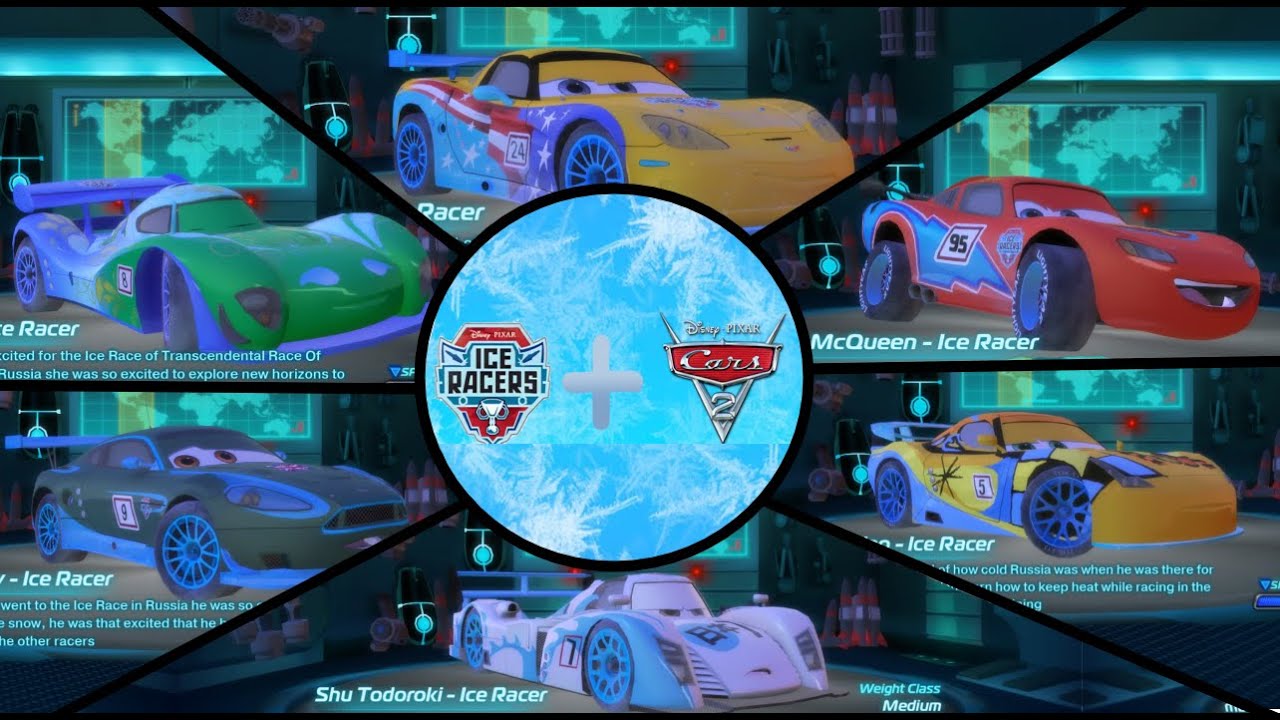Ice Racer Mod Full playthrough: Cars 2 The Movie The Video Game - YouTube