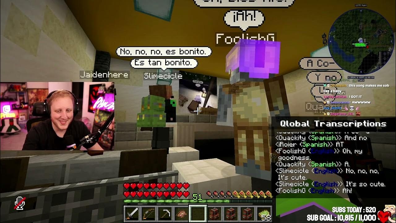 Así reaccionó PHILZA al vídeo emotivo de MARIANA y JUANAFLIPPA 💜💜 QSMP - YouTube