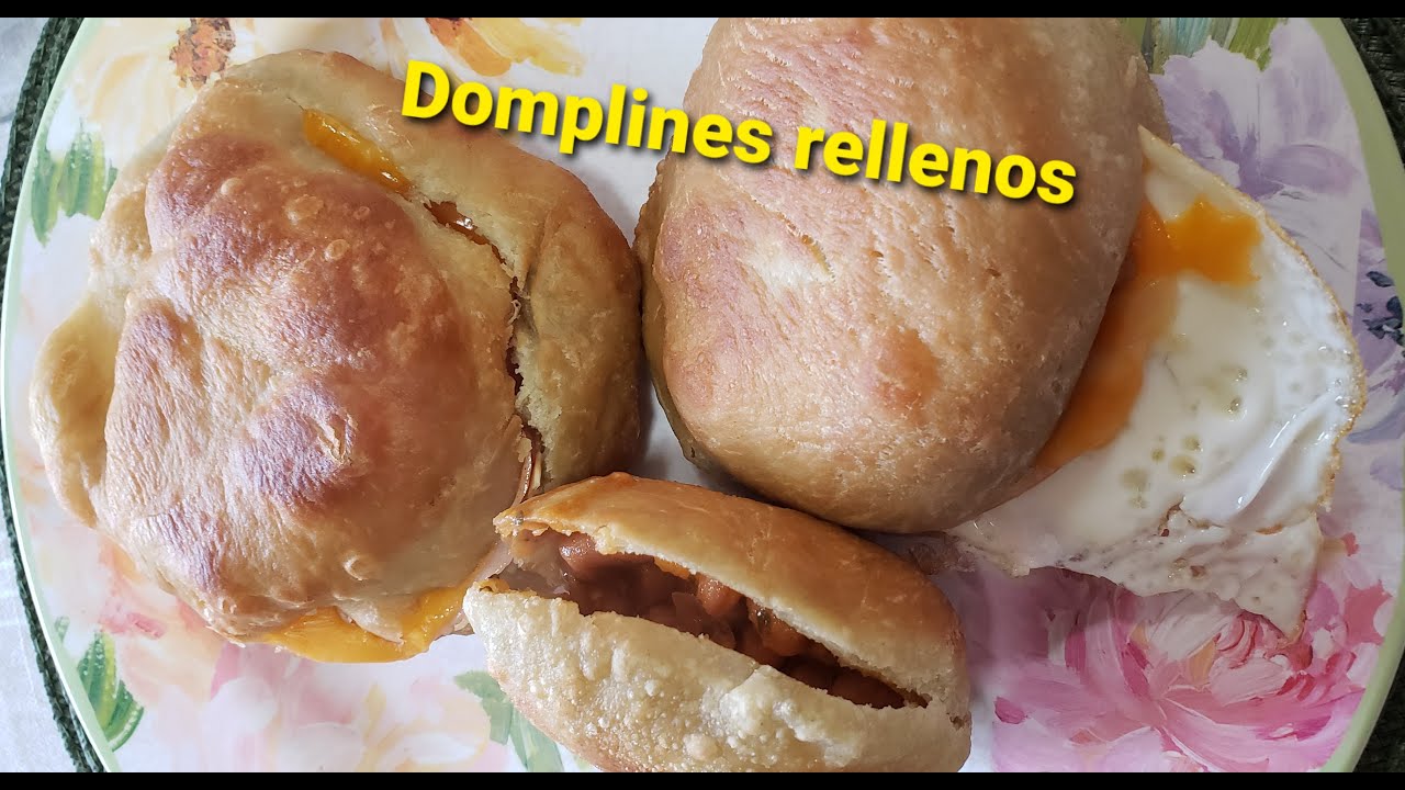 DOMPLINES RELLENOS (PARTE 2) - YouTube