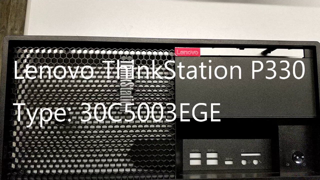 Lenovo ThinkStation P330 - Type 30C5003EGE - YouTube
