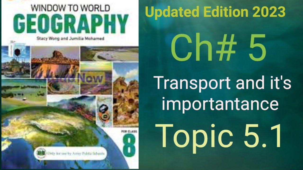 Transport and it's importantance chapter 5 topic 5.1 pg# 70-72 - YouTube