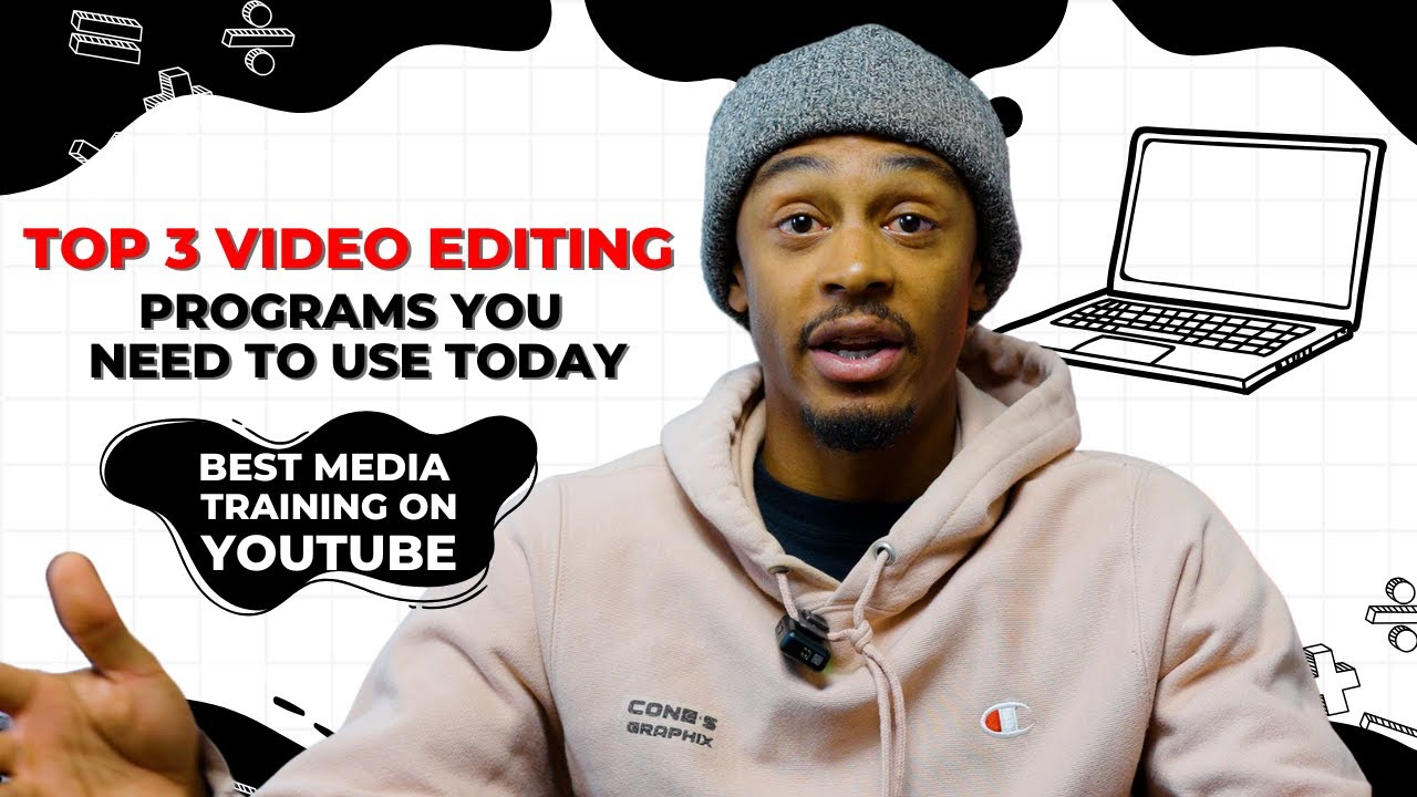 Top 3 Video Editing Programs You Need To Use Today // Cone's Graphix - YouTube