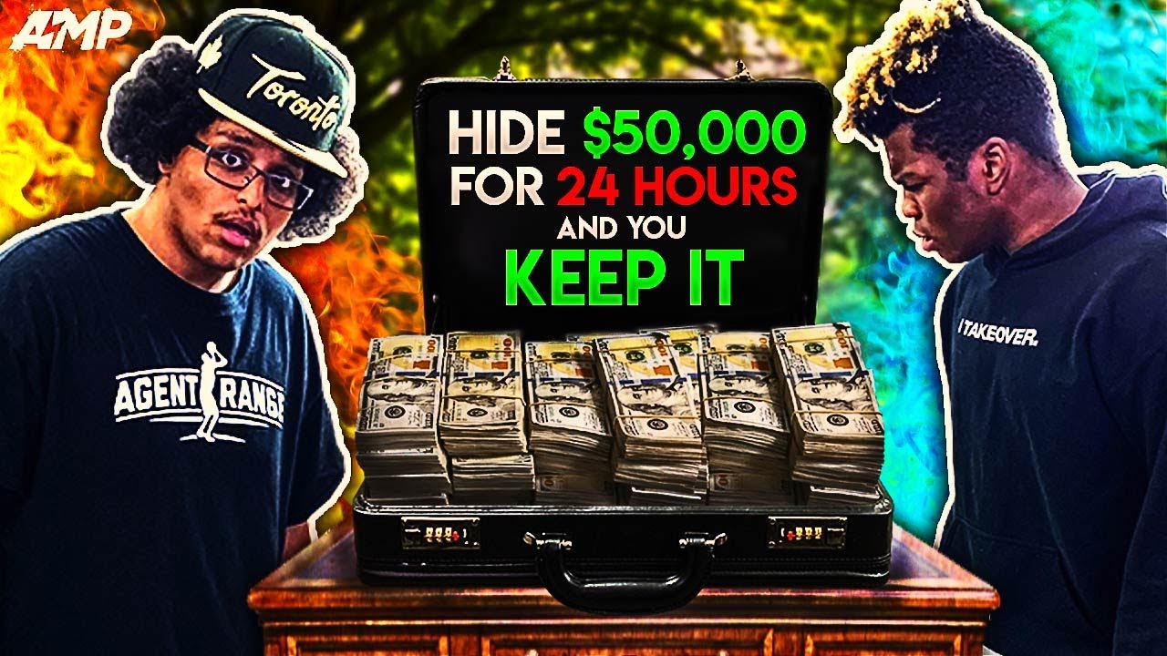 AMP HIDE $50,000 FOR 24 HOURS AND YOU KEEP IT - YouTube