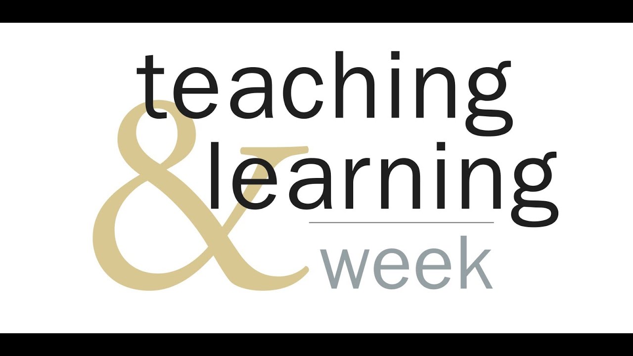 Teaching and Learning Week 2013 - YouTube