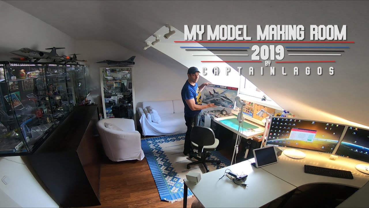 My Model Making Room 2019 - YouTube