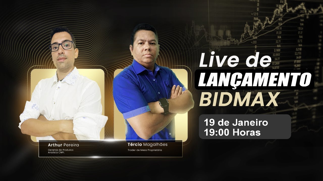 LIVE DE LANÇAMENTO DA BIDMAX INTERNACIONAL - YouTube