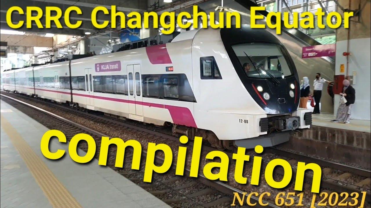 CRRC Changchun Equator Arriving & Departing Compilation - KLIA Transit / ERL - YouTube