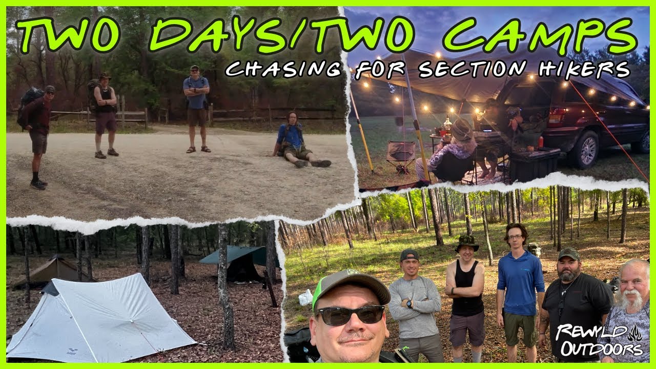 Two Days Two Camps| Chasing for Section Hikers - YouTube