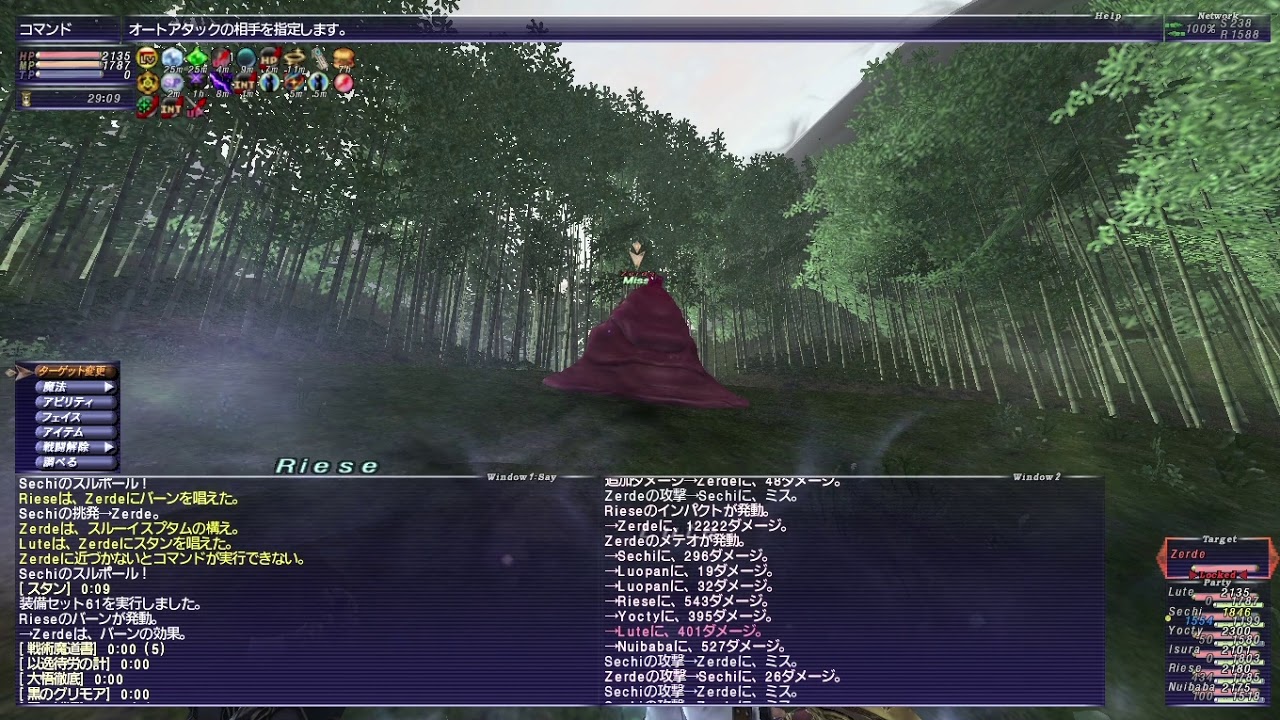 【FF11】中身二人でZerdeに挑戦【精霊】 - YouTube