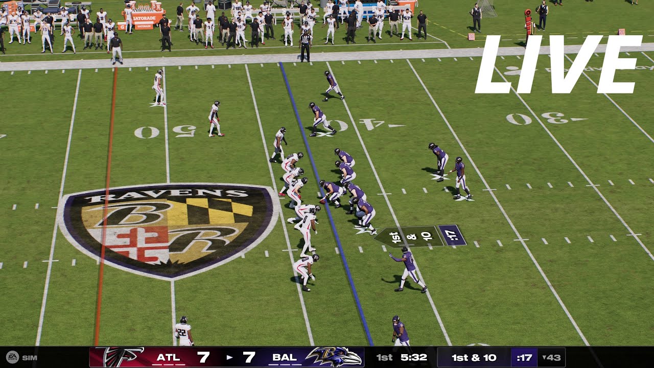 NFL LIVE🔴Baltimore Ravens vs.Atlanta Falcons|17th August 2024|NFL Full ...