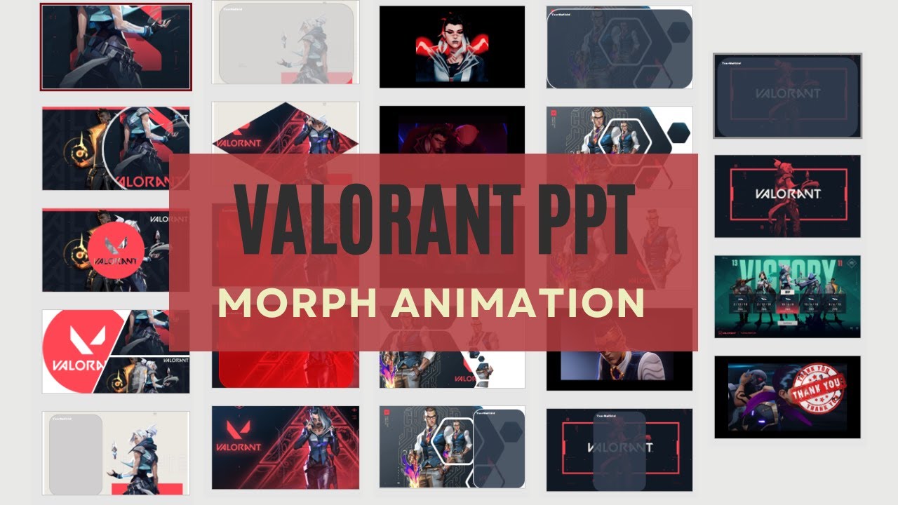 THE BEST Valorant Theme PowerPoint ( Morph animation ) - Dico's Store ...