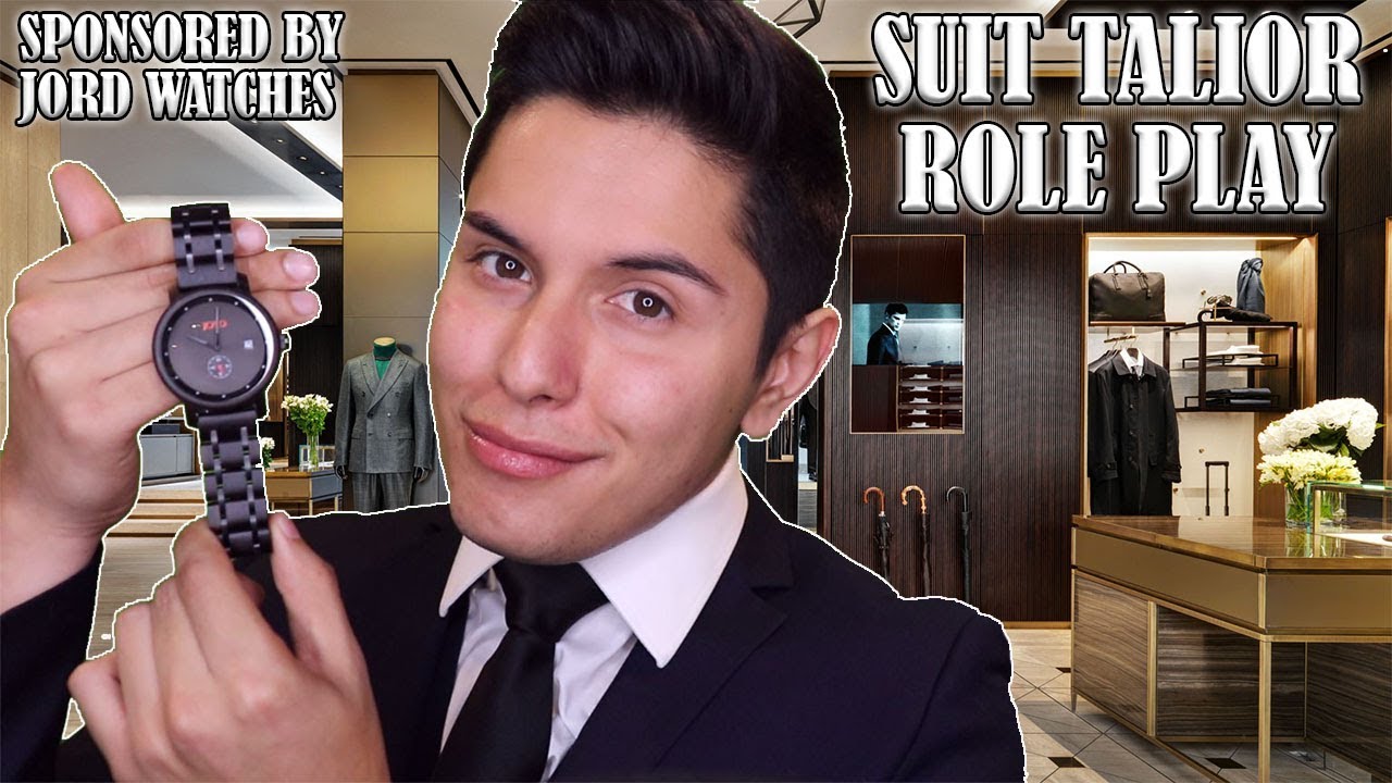 [ASMR] Suit Tailor Role Play! - YouTube
