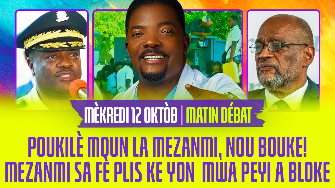 ÉMISSION MATIN DÉBAT ( 12 OCTOBRE 2022 ) Radio Télé Éclair - YouTube