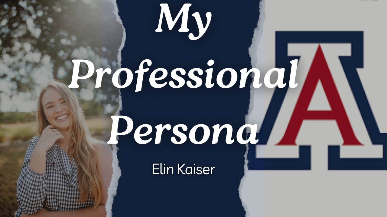 My Professional Persona Video | Elin Kaiser - YouTube