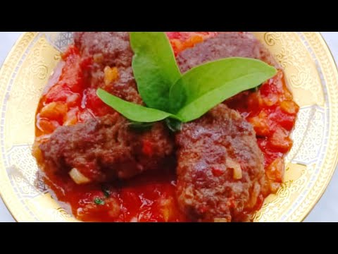 Tez başa gelen,çox lezzetli Souslu Kotlet.Soslu Köfte