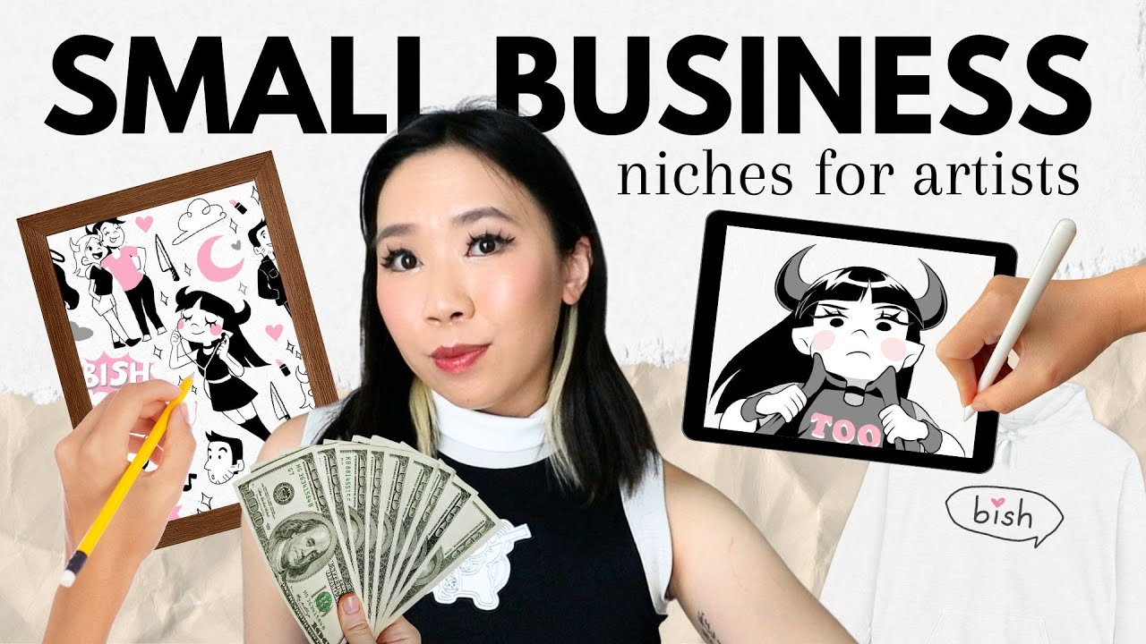 3 SMALL BUSINESS IDEAS for Artists - YouTube