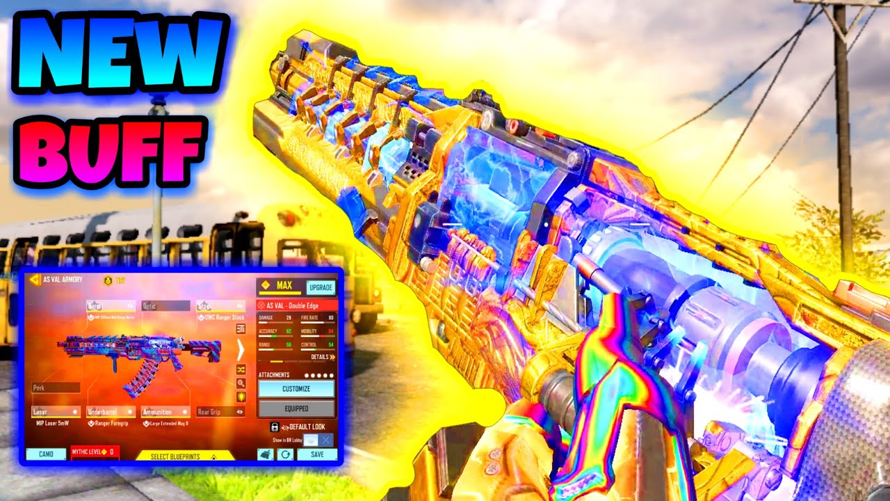 NEW BUFF AS VAL with More Damage - YouTube