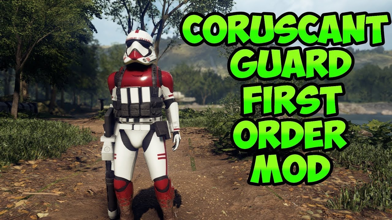 Coruscant Guard First Order Mod | Star Wars Battlefront 2 Mod - YouTube