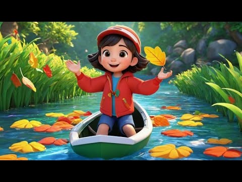 Row Row Row Your Boat Ripple Brook Drift | English Nursery Rhyme | Kids ...