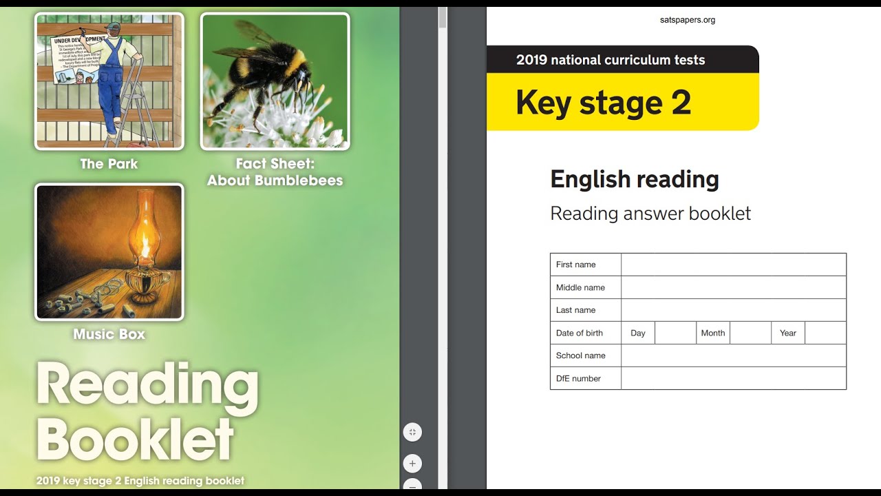 2019 KS2 Reading Paper Introduction - YouTube