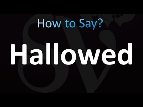 How to Pronounce Hallowed (Correctly!) - YouTube