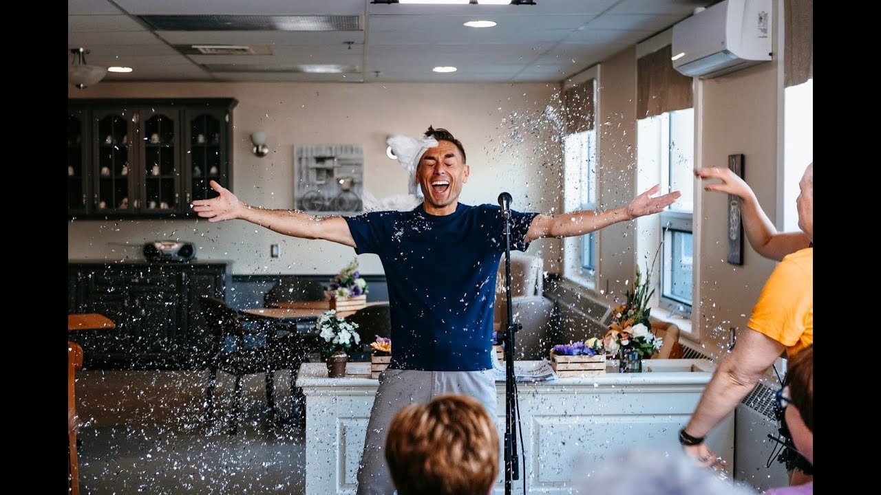 In a clip from sitcom Brit Out Of Water, James Mullinger performs his ...
