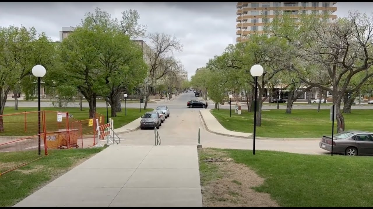 Walking in Regina, May 17, 2023: Downtown along Rose Street - YouTube