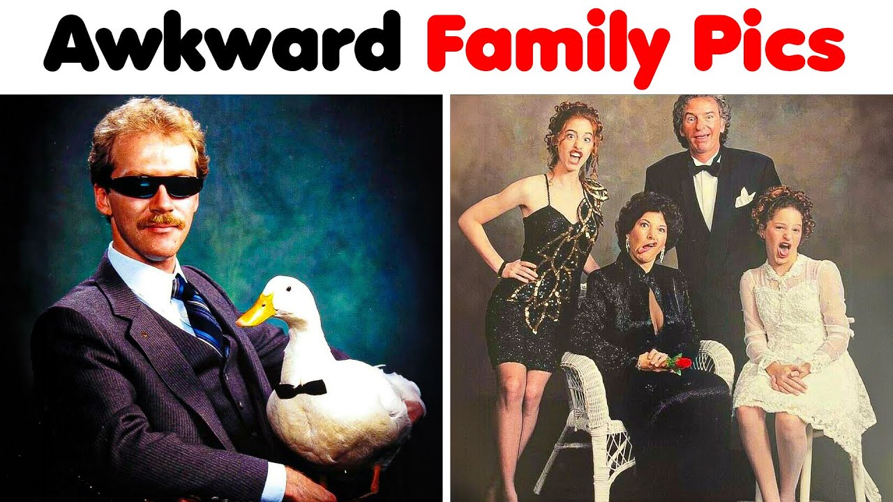 People Submit Their Most Awkward Family Pics - YouTube