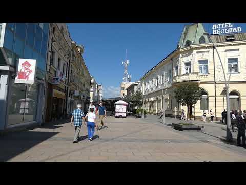 ČAČAK, Gradsko šetalište, Visoka škola PEP Beograd - YouTube