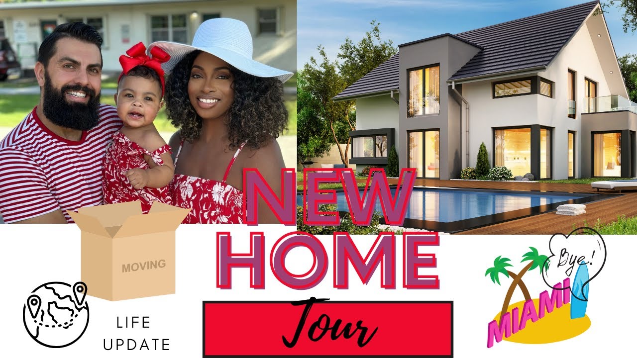 Moving - Last Day in Miami / New Home Tour! - YouTube