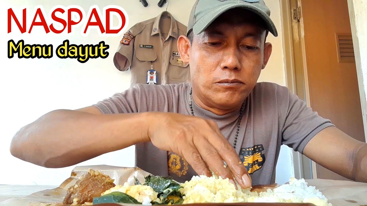 MAKAN RENDANG NASPAD PORSI DIET - YouTube