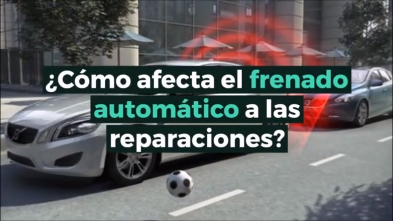 Como afecta el frenado automatico a las reparaciones - YouTube