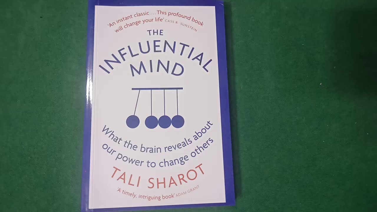 The Influential Mind Book by Tali Sharot - YouTube