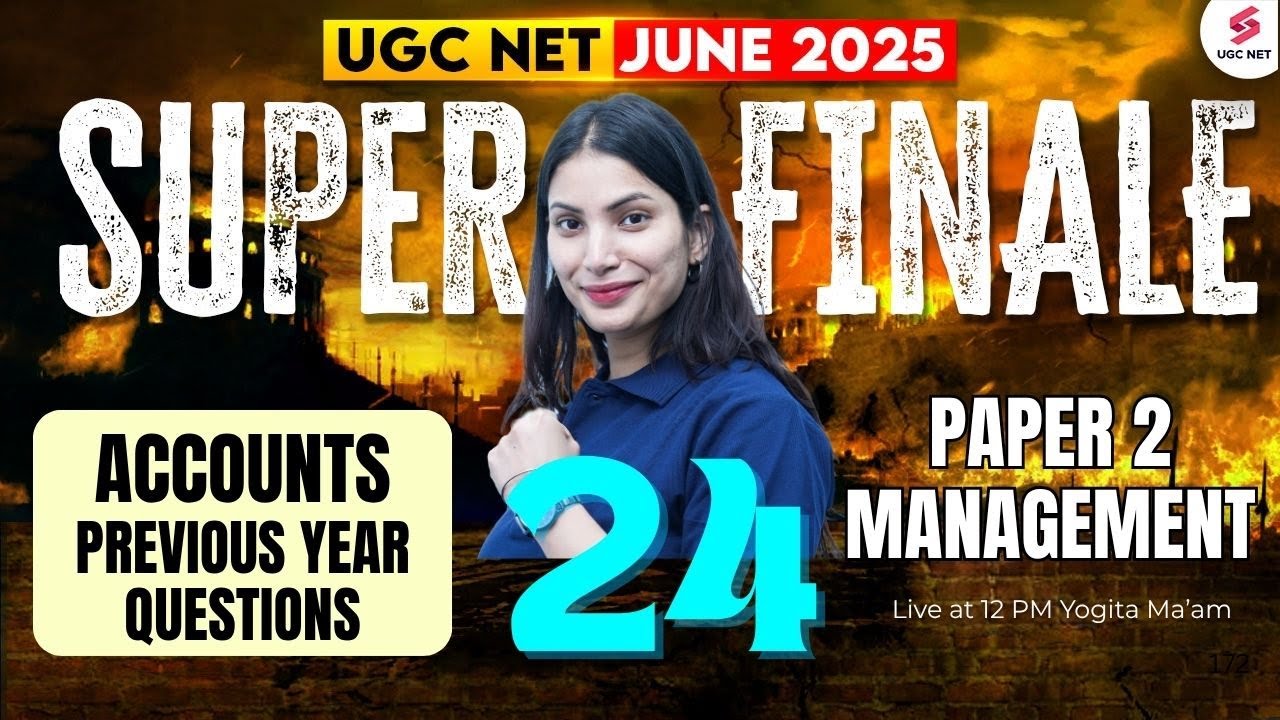 UGC NET Management 2025 | UGC NET Accounts PYQs | UGC NET Management ...