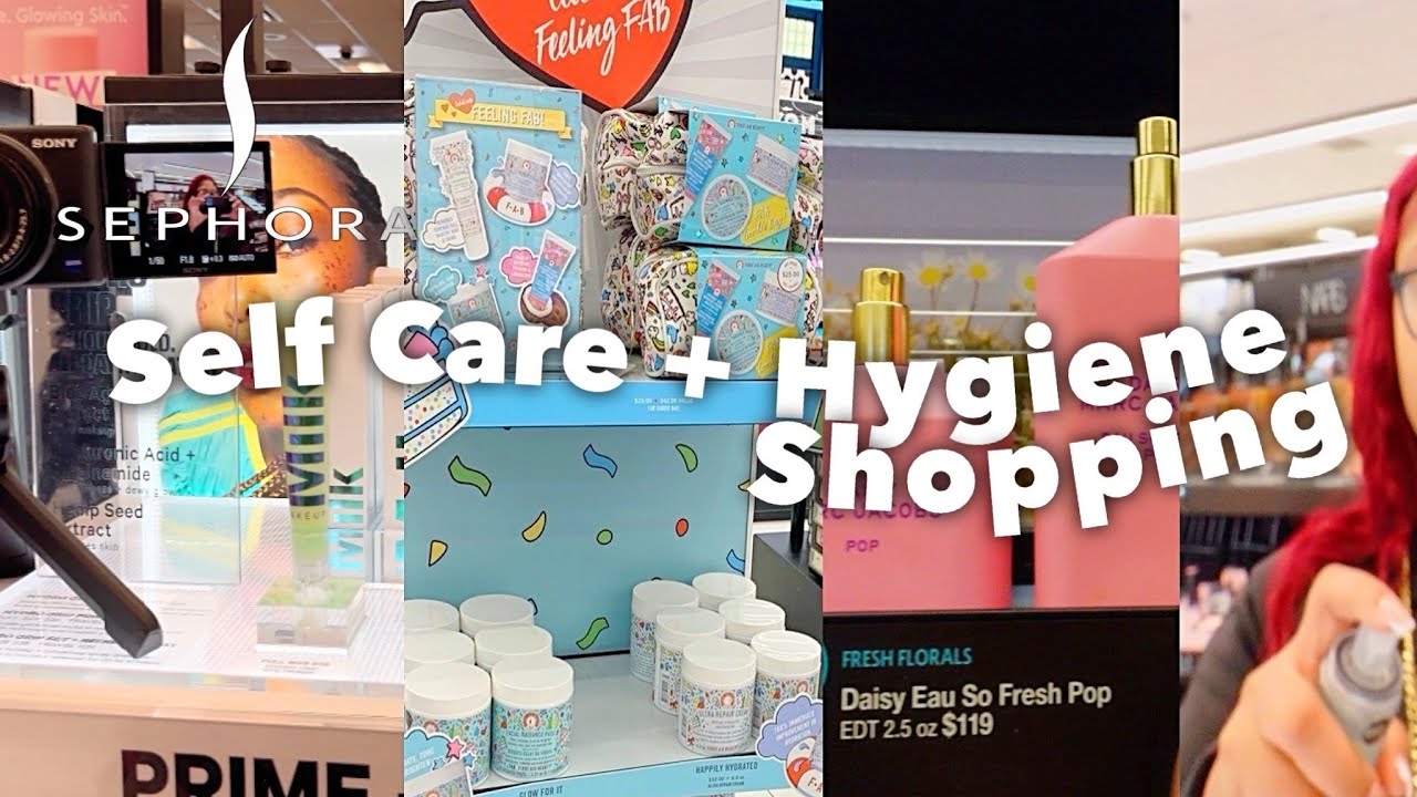 SEPHORA SELF CARE + HYGIENE SHOPPING | NEW PERFUME + SKIN CARE + MAKEUP ...