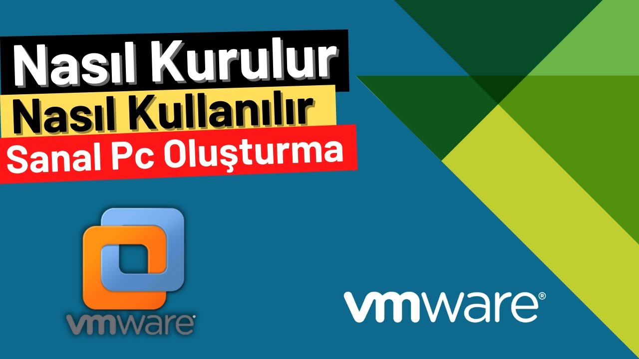 VMware Kurulumu nasıl yapılır. Nasıl sanal pc oluşturulur. - YouTube
