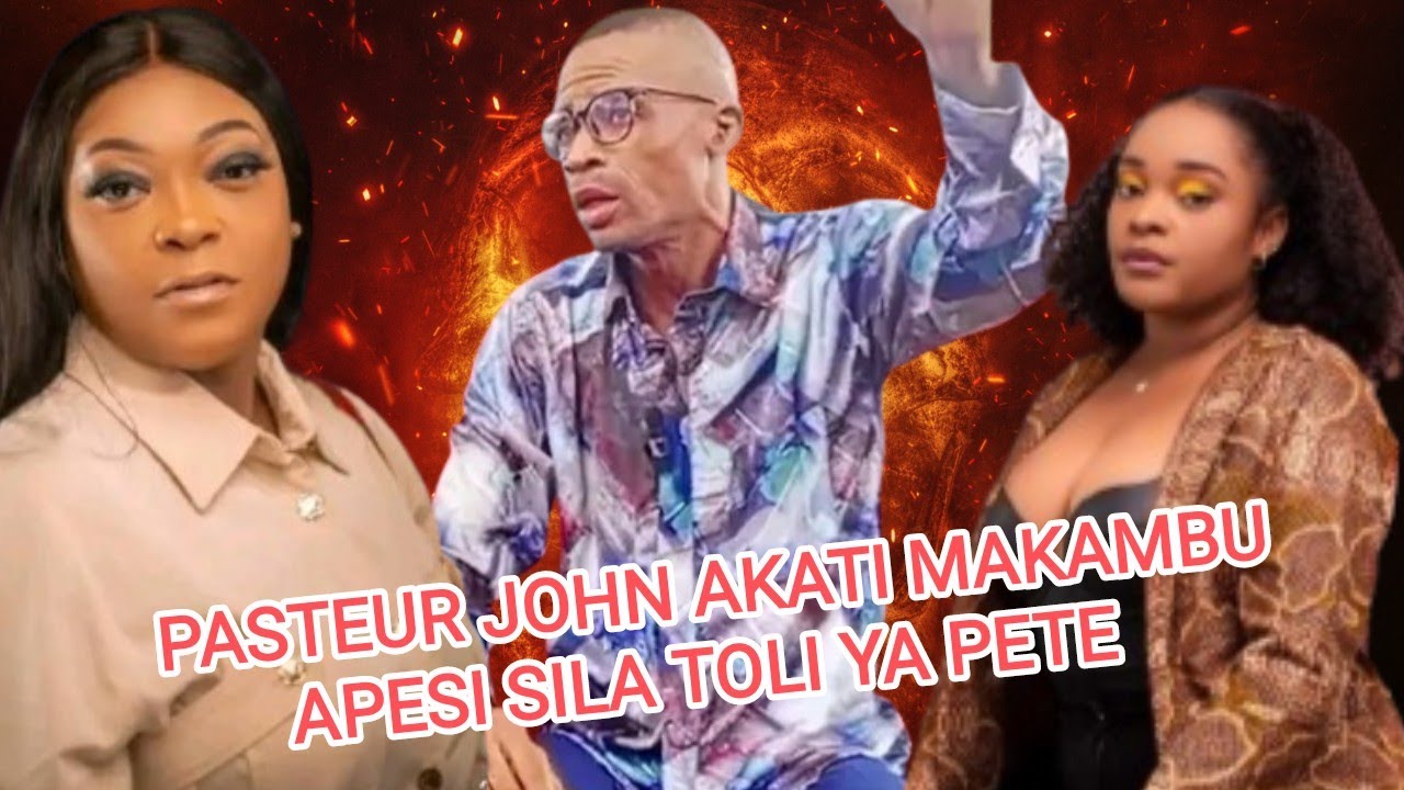 😭💔 PASTEUR JOHN AKATI MAKAMBU APESI SILA NA LINDA TOLI YA PETE ALOBI ...