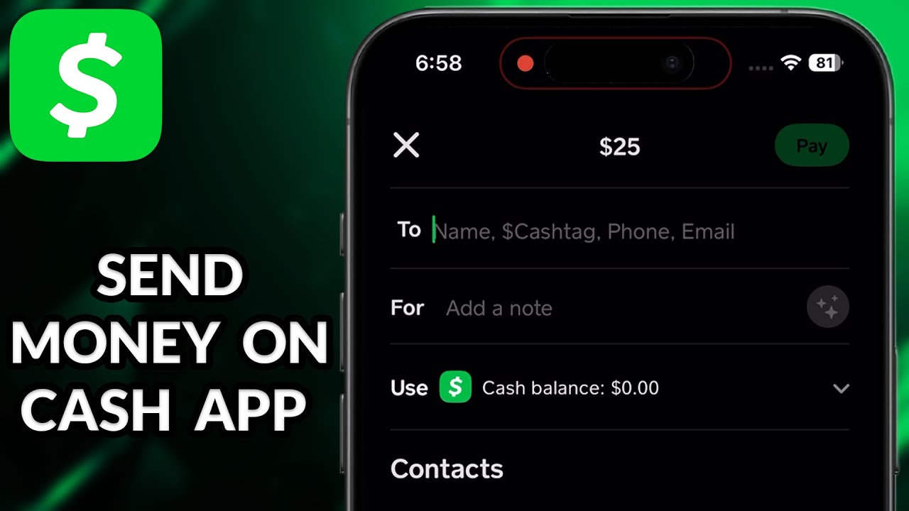 How To Send Money On Cash App - YouTube