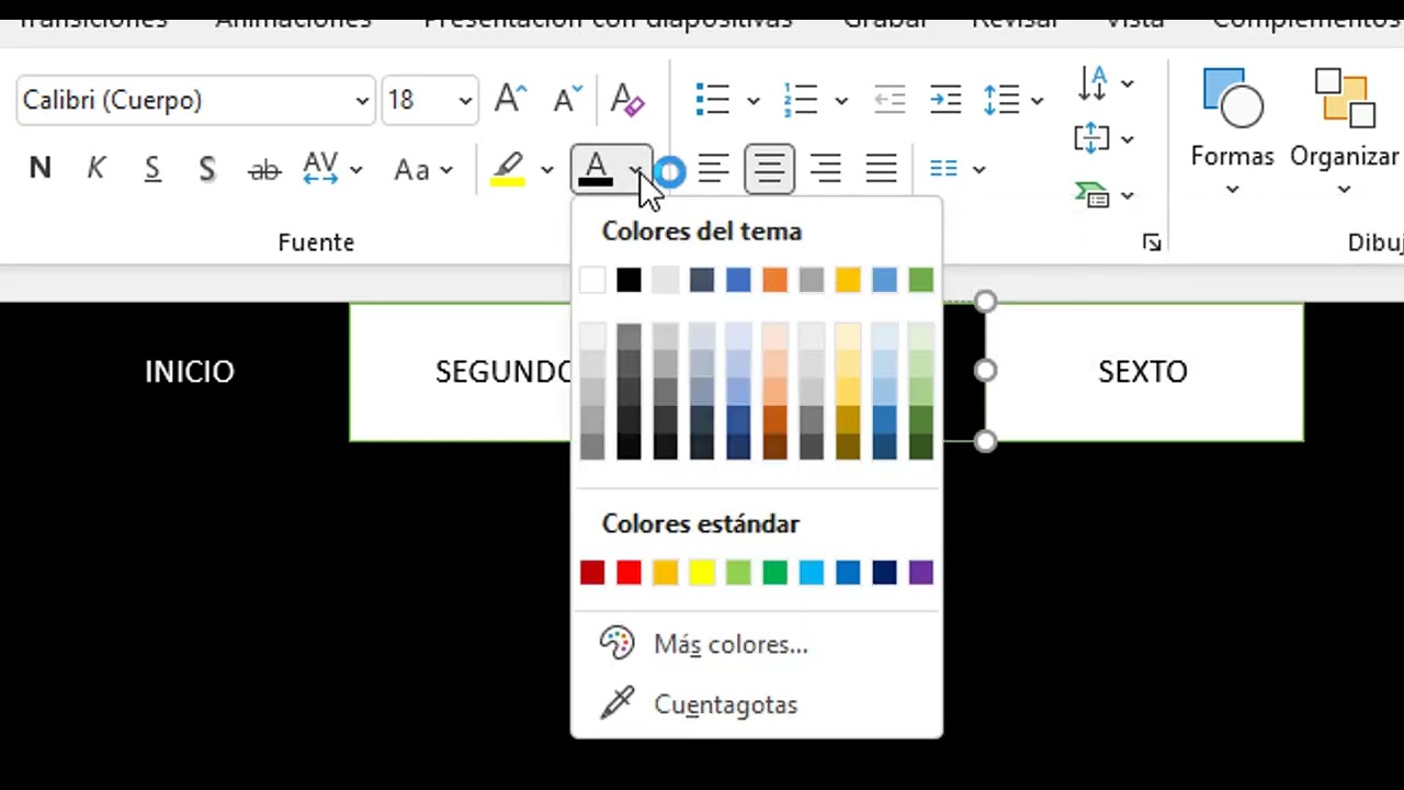 Uso de los Botones de Acción en PowerPoint - YouTube