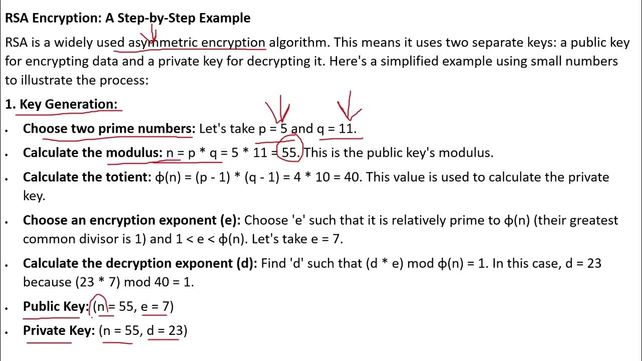 Mastering RSA Encryption and Decryption: A Step-by-Step Guide Part 1 - YouTube